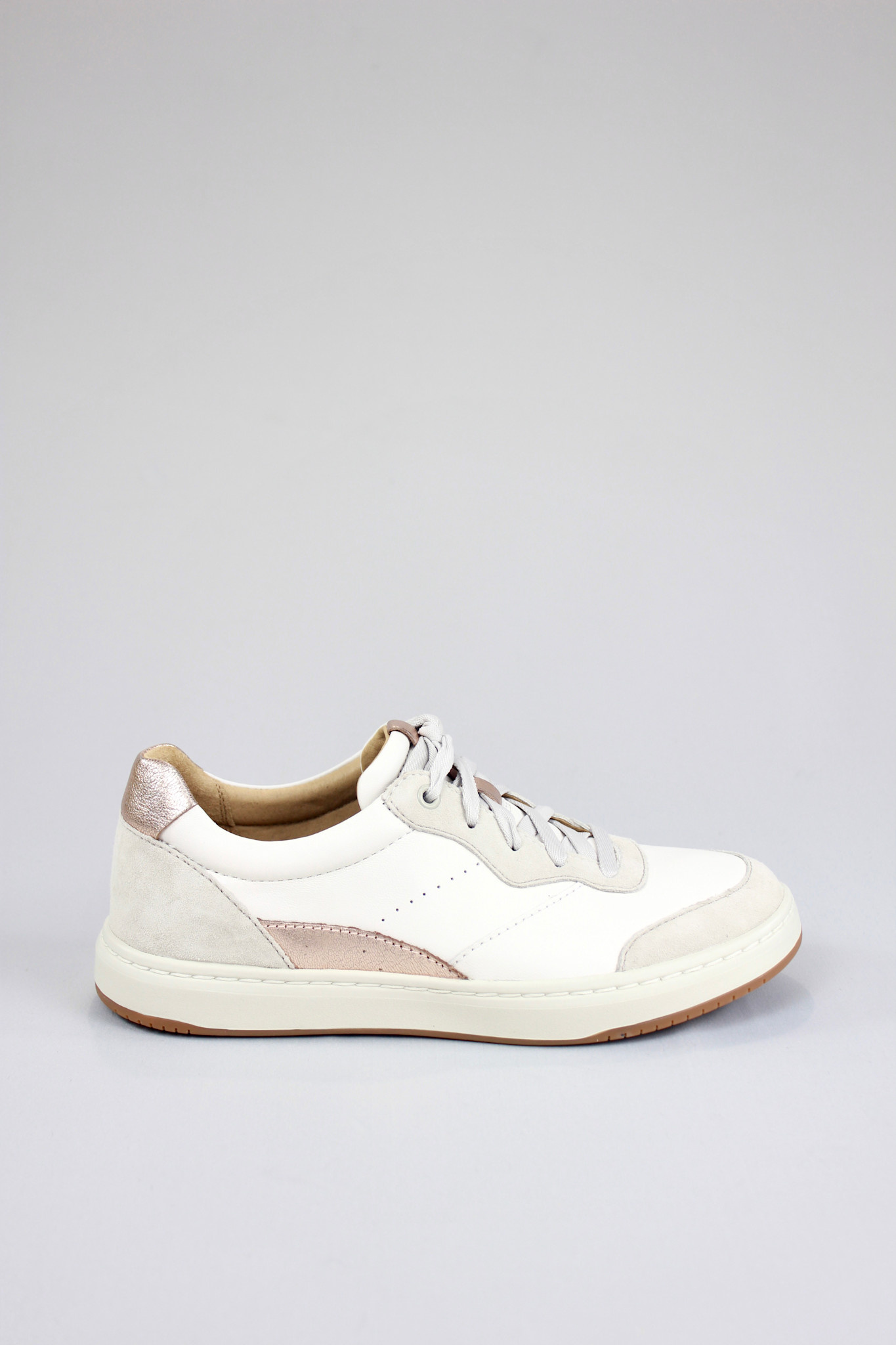 Dansko - Josey Sneaker - White / Rose Gold - Footloose Shoes