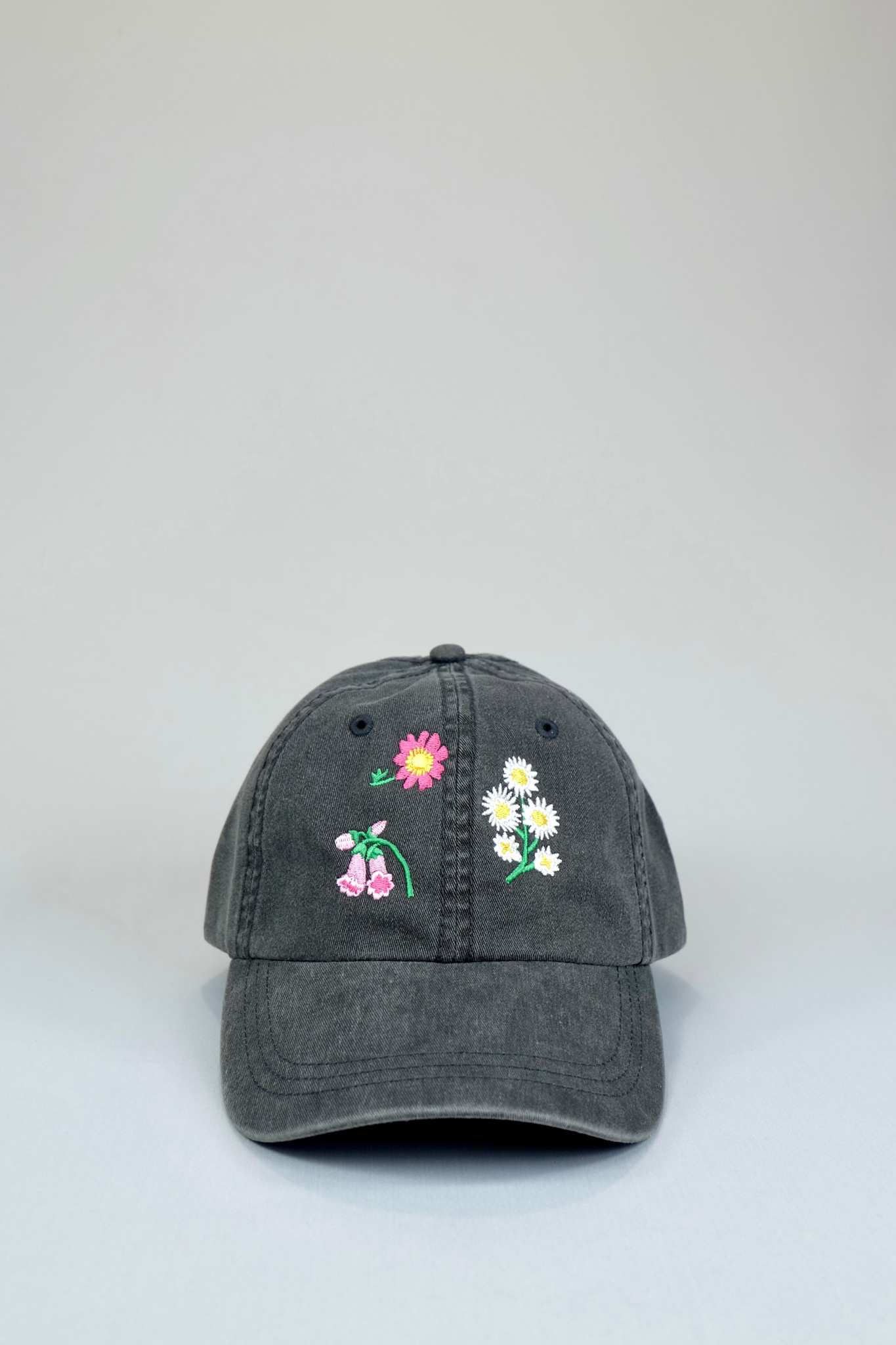Banquet Workshop - Wild Flower Cap - Charcoal - Footloose Shoes