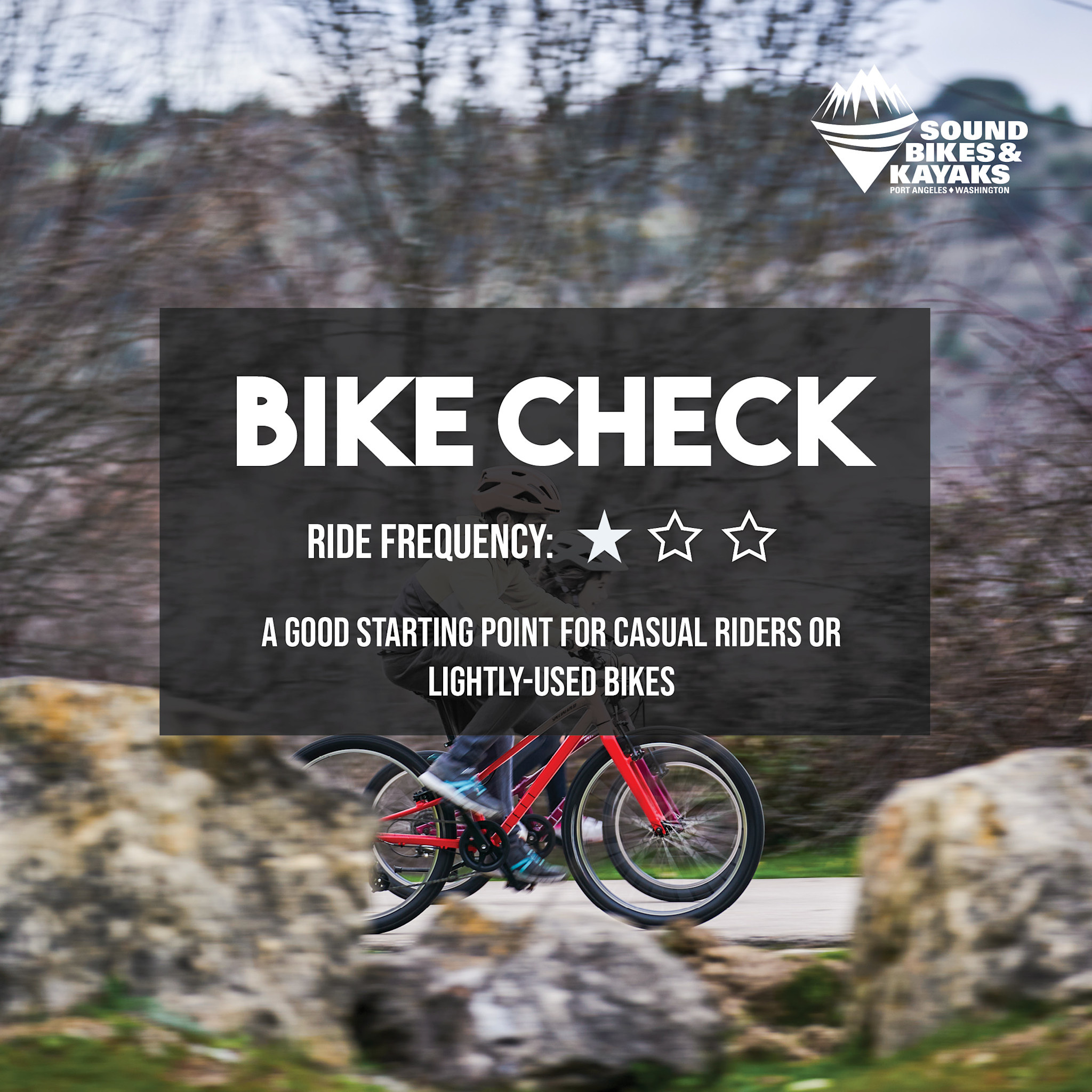 Labor: Bike Check - Sound Bikes & Kayaks