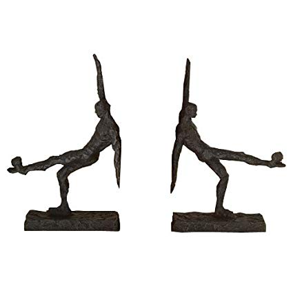 Global Views Soccer Kick Bookends - Pair 6.5” X 3” X 10” - Bespoke ...