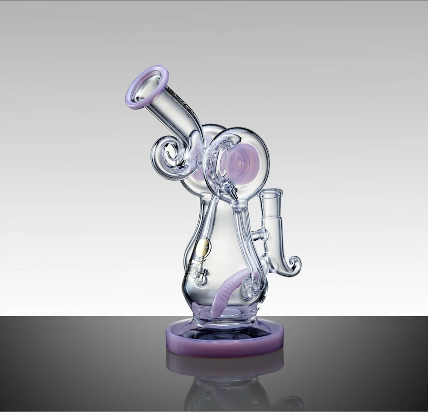 LOOKAH 8.2'' Dual Wheel Recycler Rig - Hamden Smoke Shop LLC
