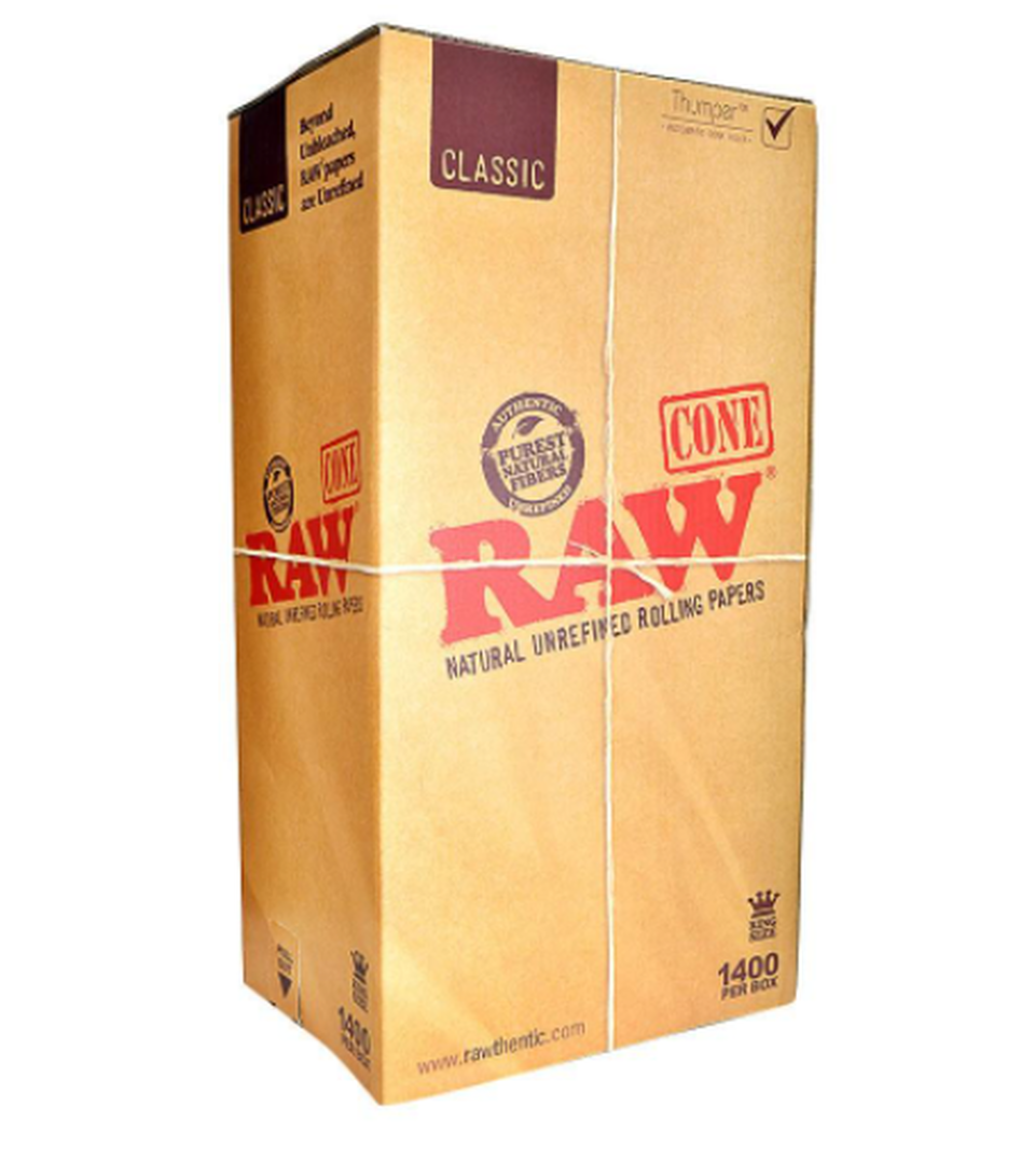 Raw cones 1400 pack king size - Hamden Smoke Shop LLC