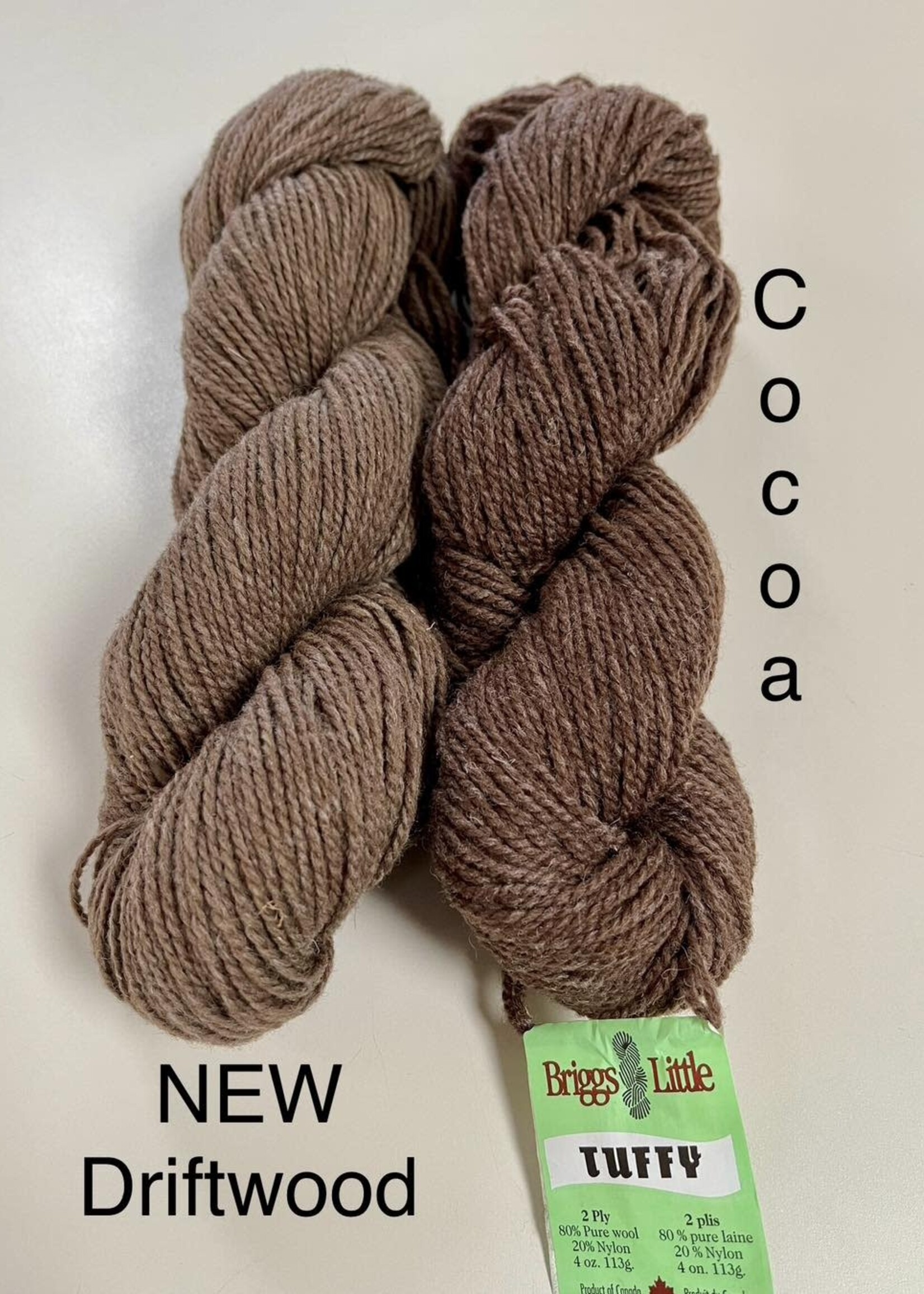 Tuffy Yarn by Briggs & Little, (2-ply, Wool Blend) - Wool Trends