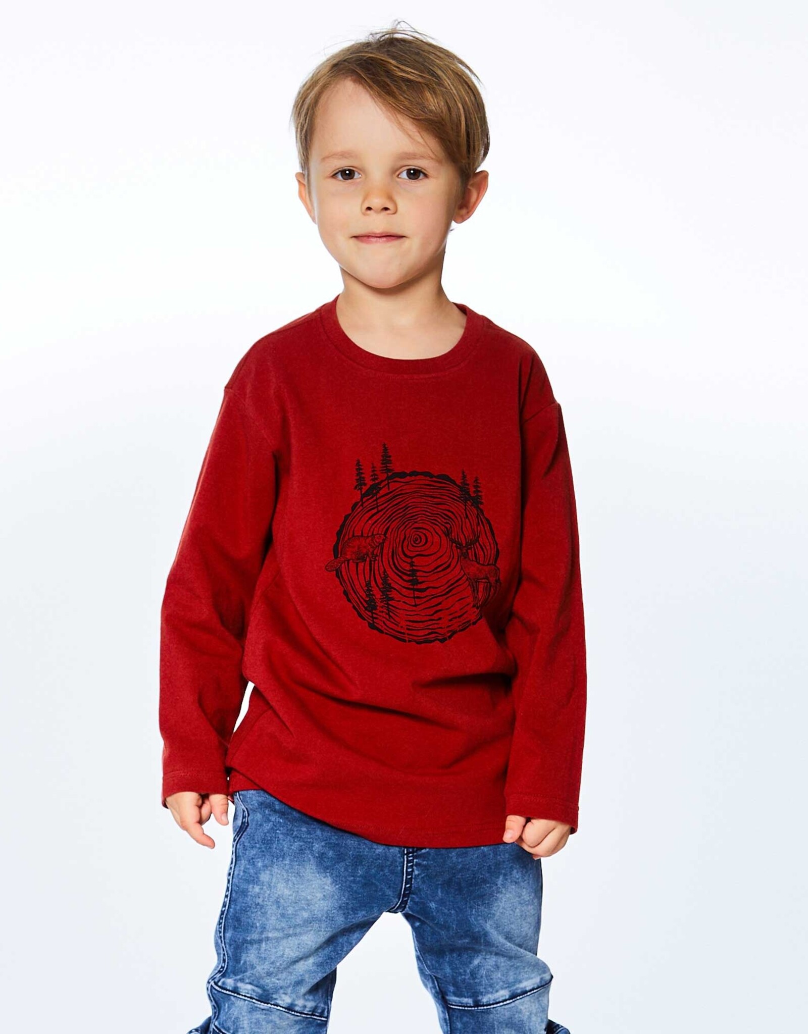 Barn Red Lumberjacks Long Sleeve - Baby Baby Inc