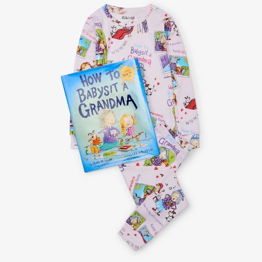 How to Babysit a Grandma Book & PJ Set - Baby Baby Inc