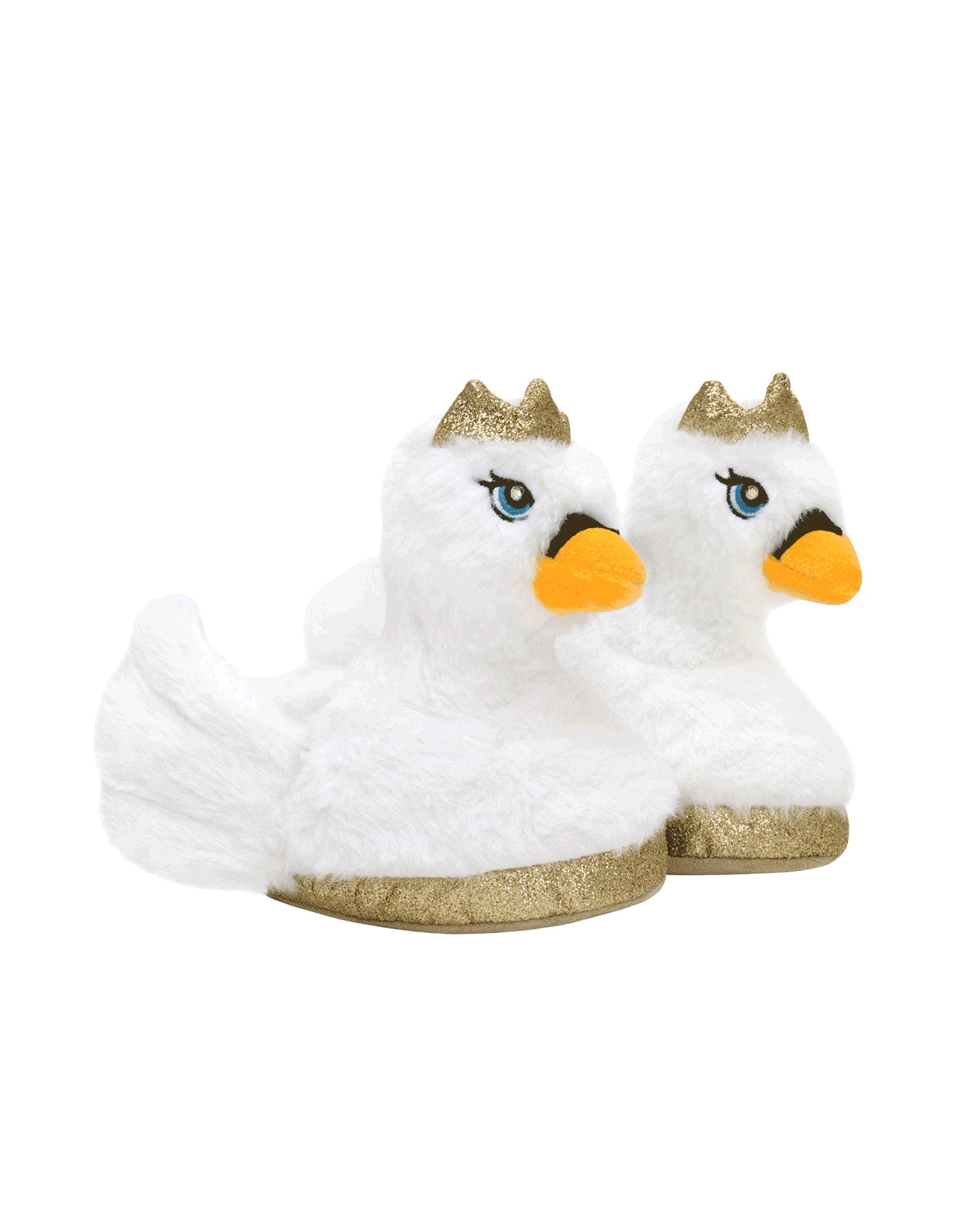 Robeez Swan Princess Light Up Slippers - Baby Baby Inc