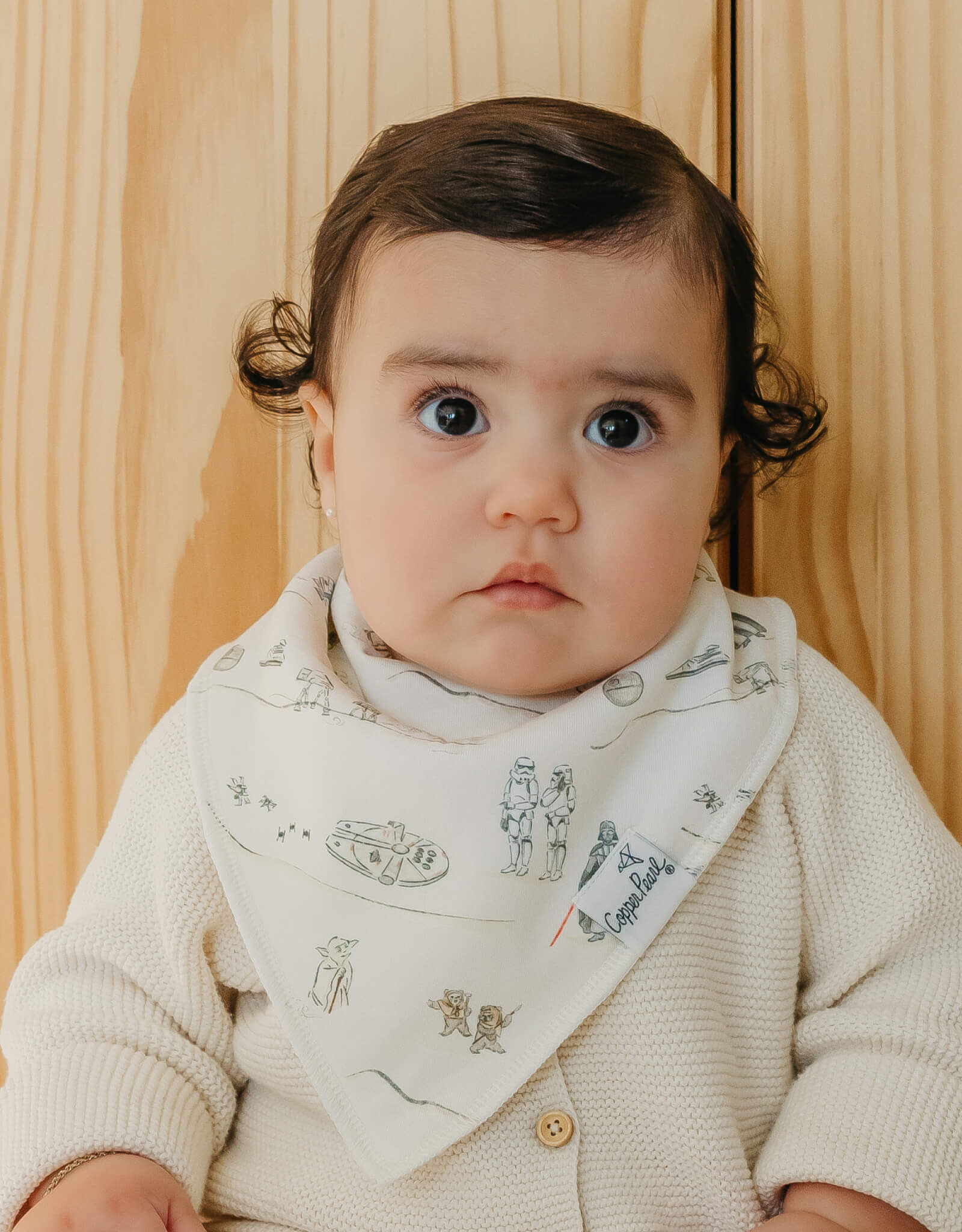 Copper Pearl Star Wars Tatooine Bib Set - Baby Baby Inc