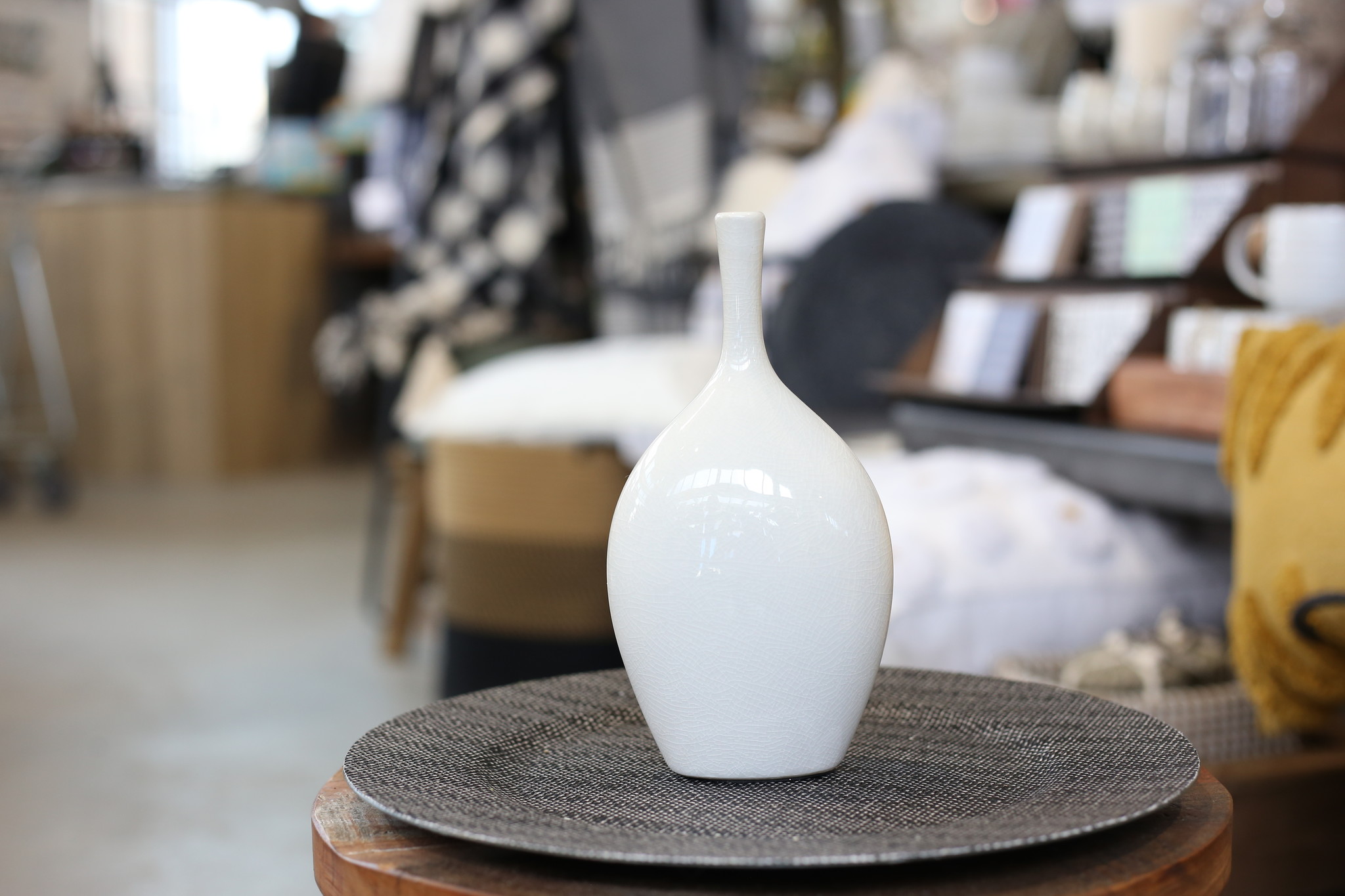 Lilo White Crackle Vase - 8.75" - Home, Garden, and Fashion - Hampton ...