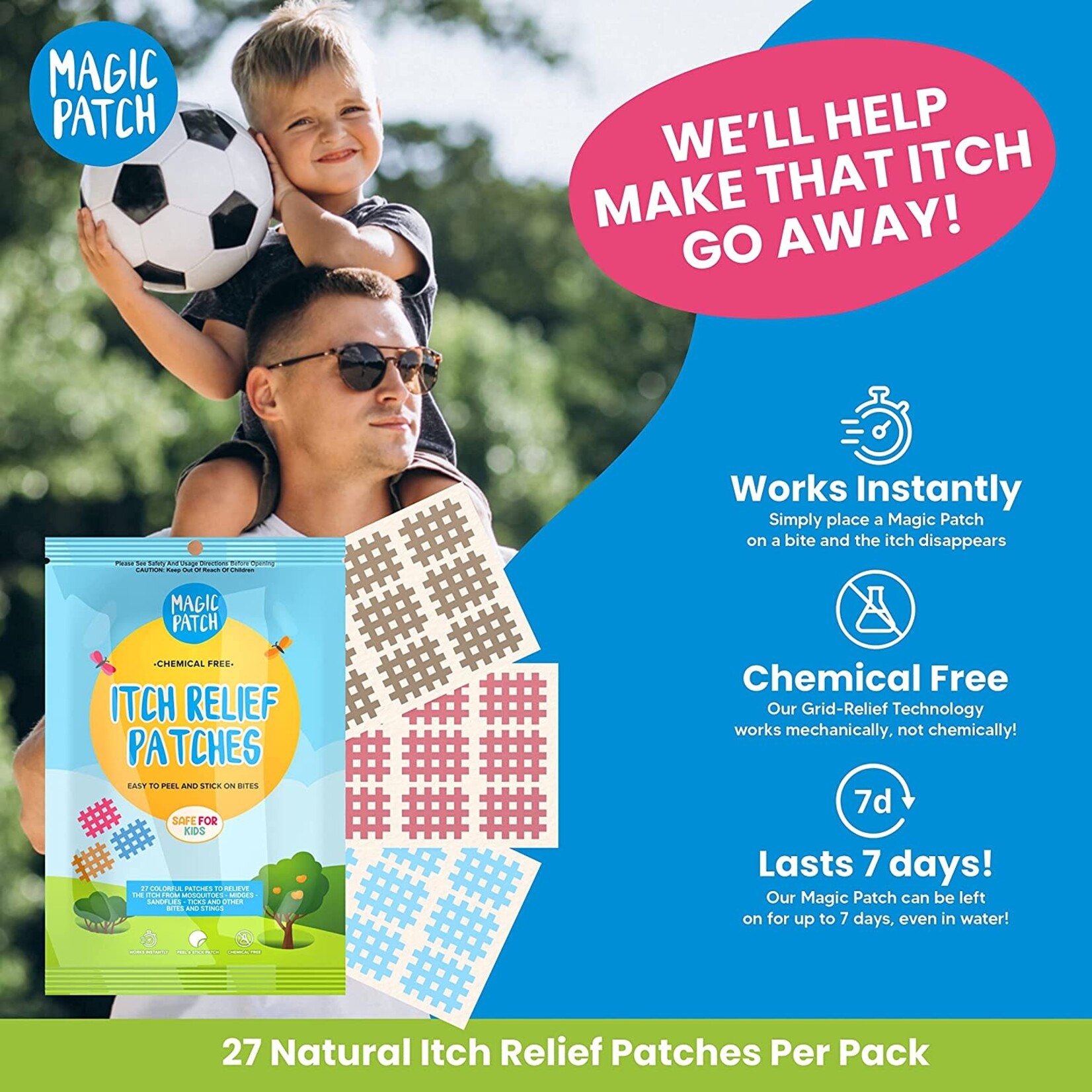MagicPatch Itch Relief Patches - Home, Garden, and Fashion - Hampton ...