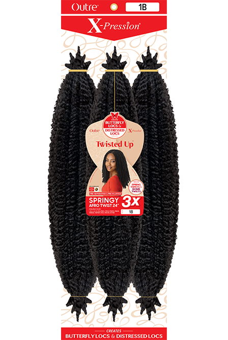 Outre Xpression Springy Afro Twist 1b 24 Outre Xpression Springy Afro Twist 1b 24
