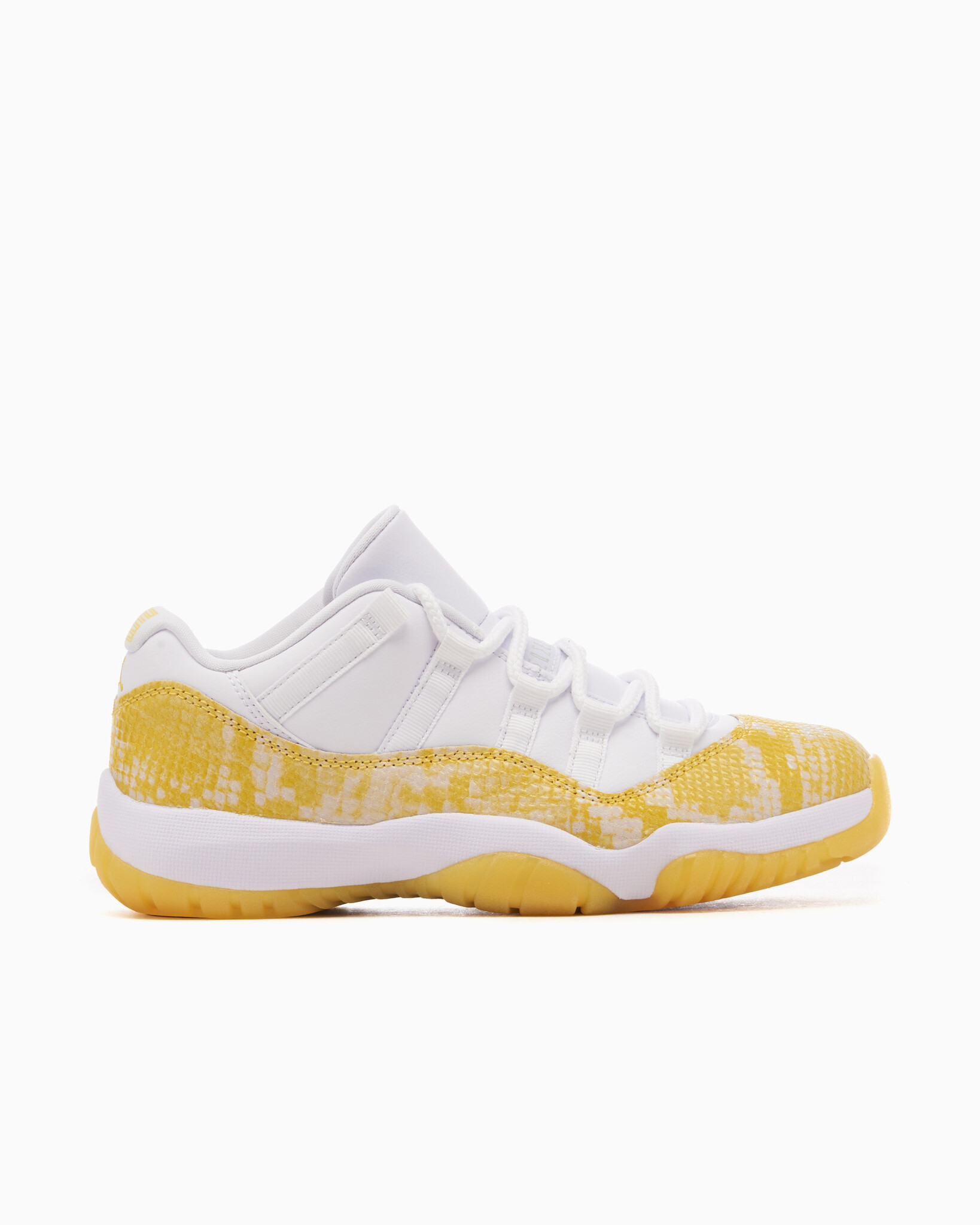Jordan 11 Retro Low Yellow Snakeskin - Evoque Mtl