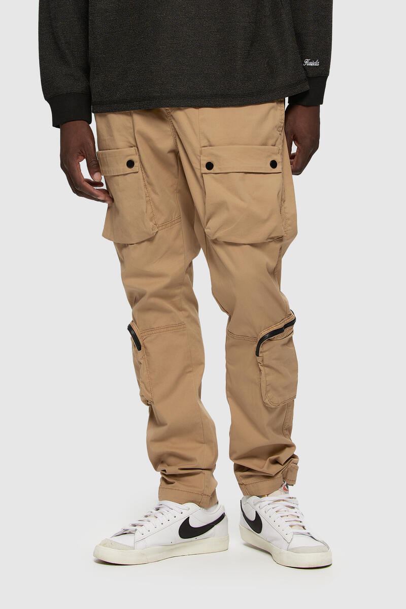 Kuwalla Utility Pant Tan (KUL-UP2239) - Evoque Mtl