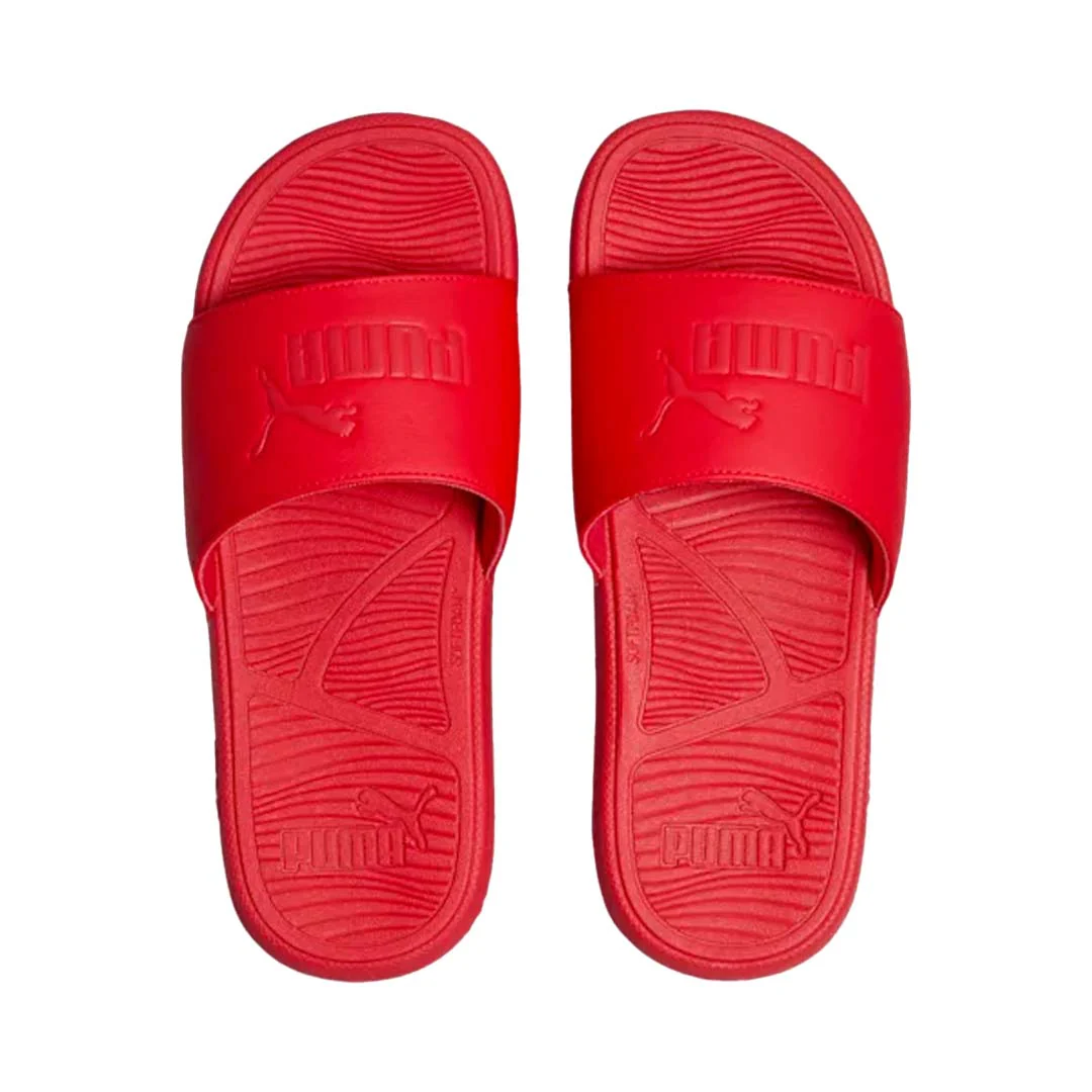 Puma Cool Cat 2.0 Red Slides - Evoque Mtl