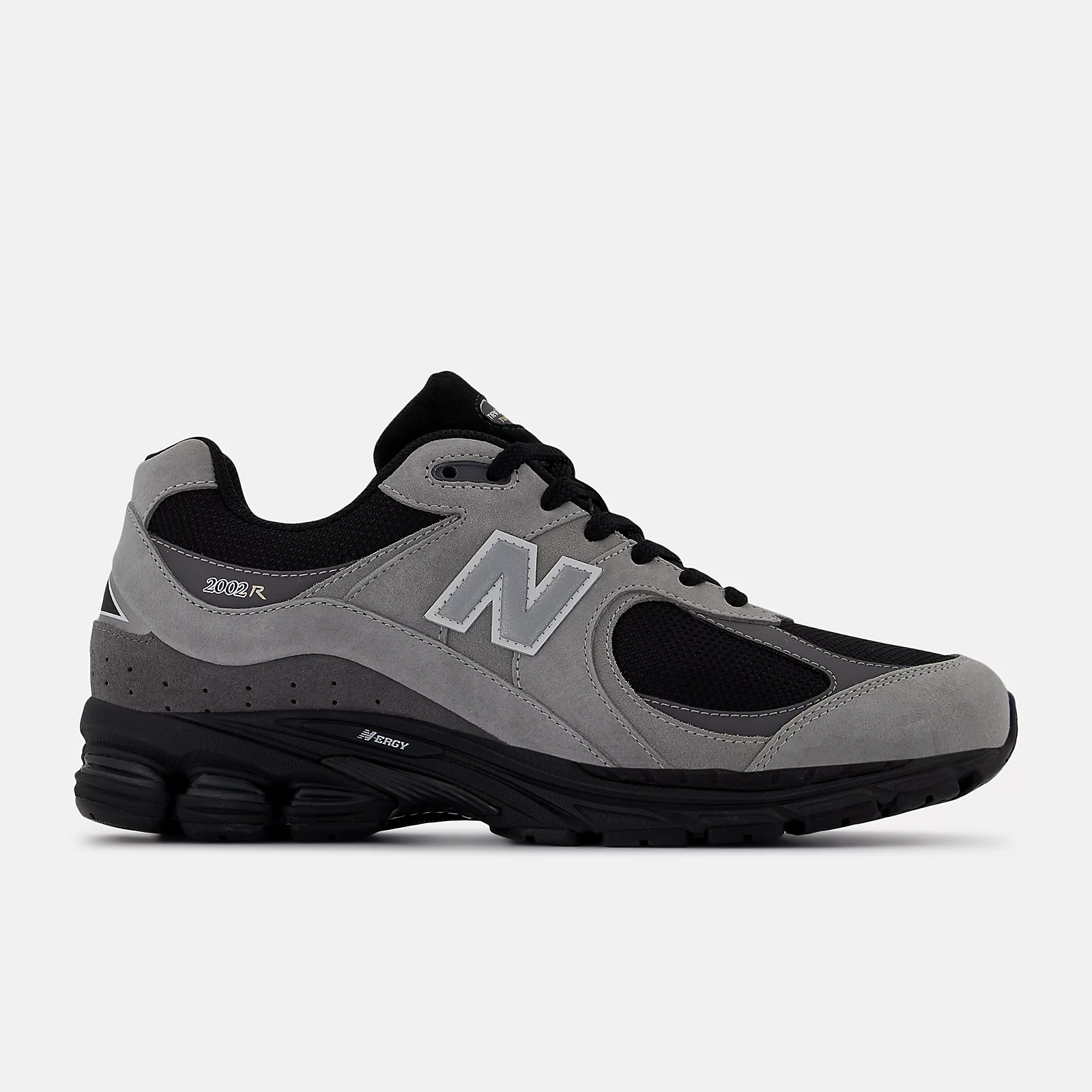 New Balance 2002R Slate Grey Black Silver Metallic - Evoque Mtl