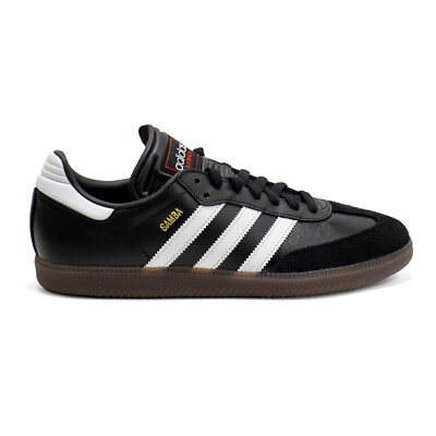 Adidas Samba Samba Indoor Black Core Vivid Red - Evoque Mtl