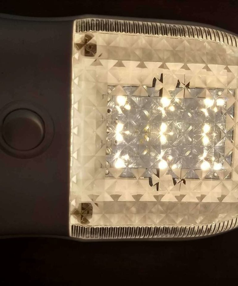 LED Single Sided Pancake Light - Pleasure Land RV Surplus Store