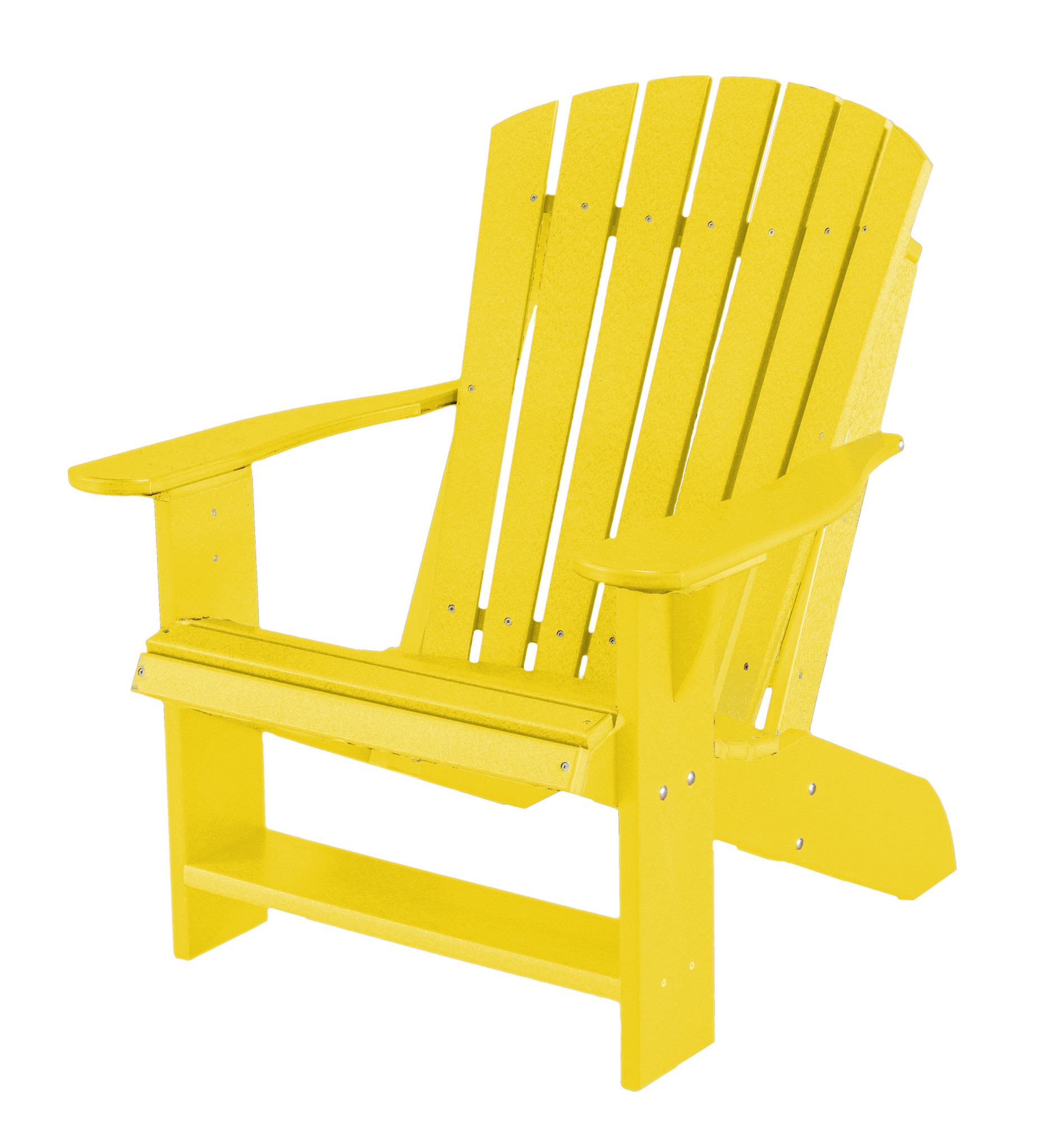 Heritage Adirondack Chair Lemon Yellow - Pleasure Land RV Surplus Store