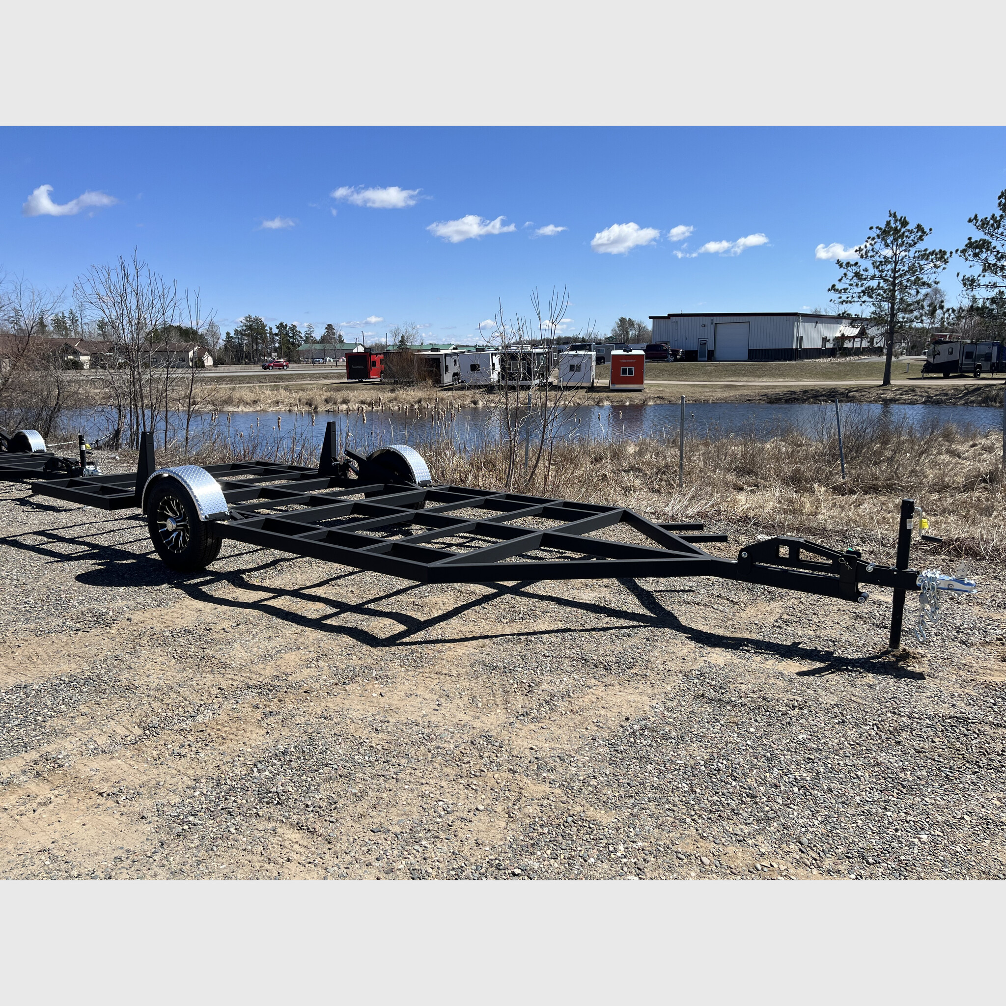 SLC Industries 8x16 Strap-style Crank Frame - PleasureLand RV Wholesale