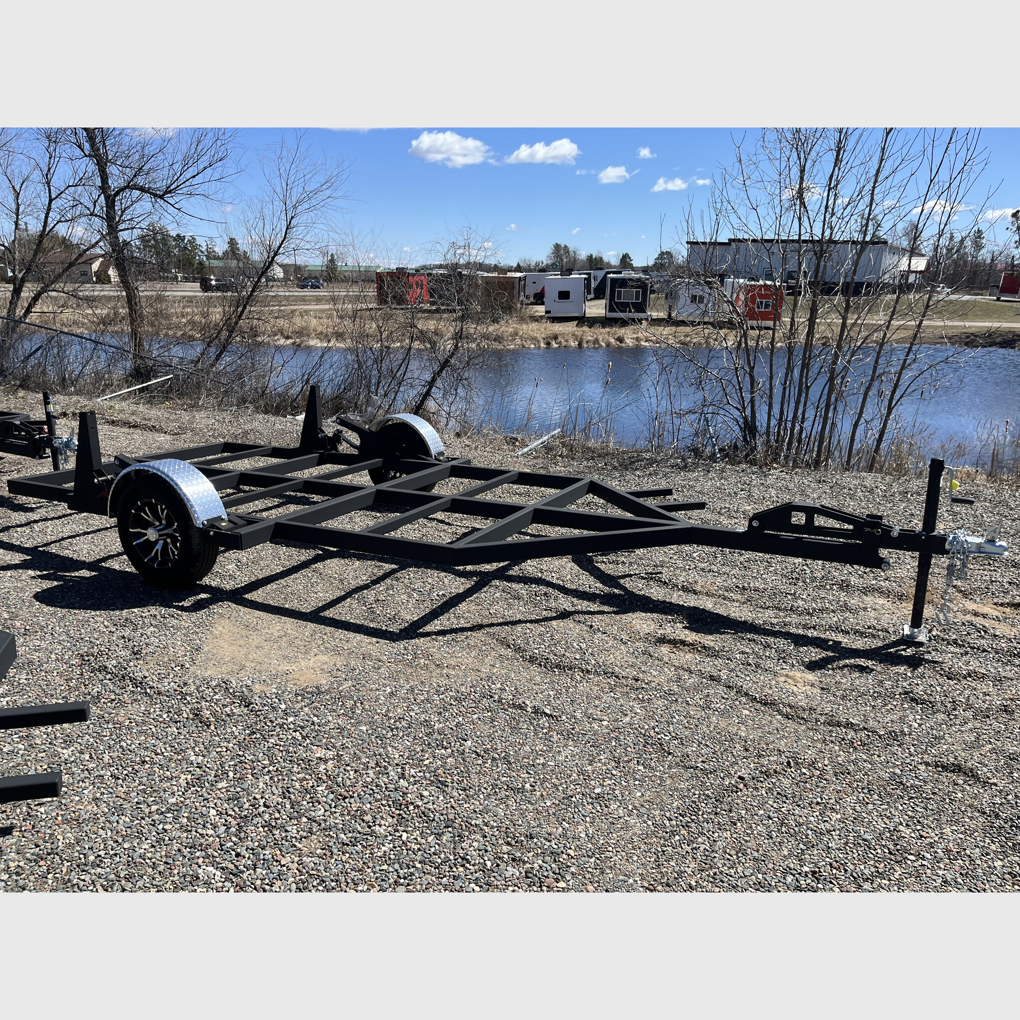 SLC Industries 6.5x12 Strap-style Crank Frame - PleasureLand RV Wholesale