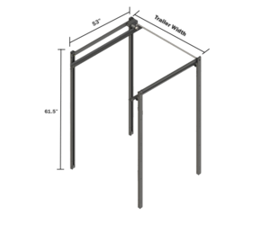 53" Happijac Electric Bed Lift System - Pleasure Land RV Wholesale ...