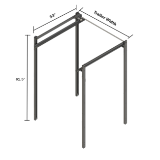 53" Happijac Electric Bed Lift System - PleasureLand RV Wholesale
