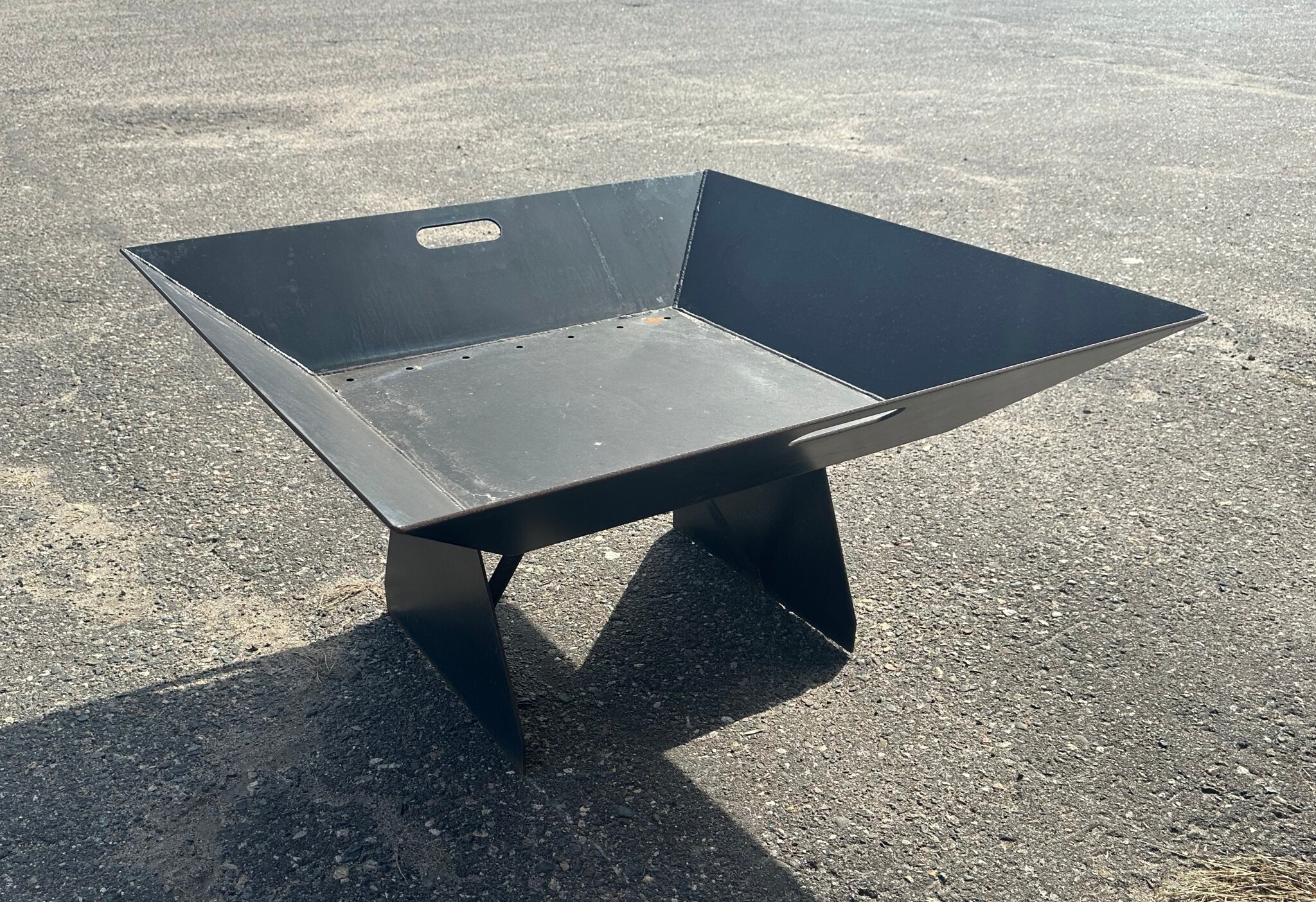 Large Square Fire Pit - PleasureLand RV Wholesale