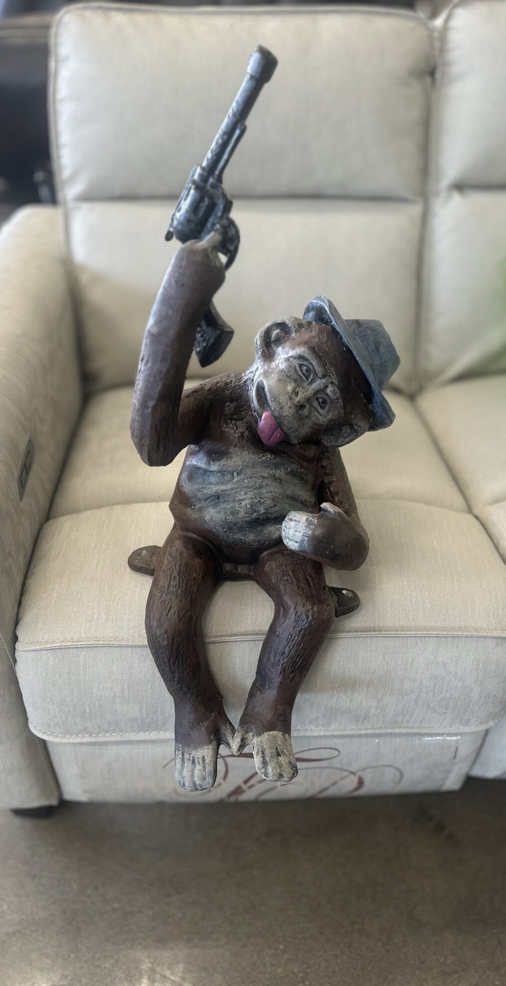 Monkey w/Gun - PleasureLand RV Wholesale