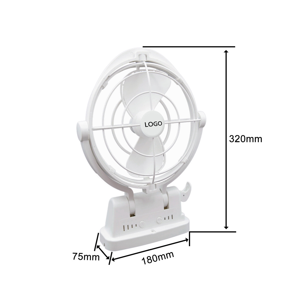 12v Multi Directional Fan White - PleasureLand RV Wholesale