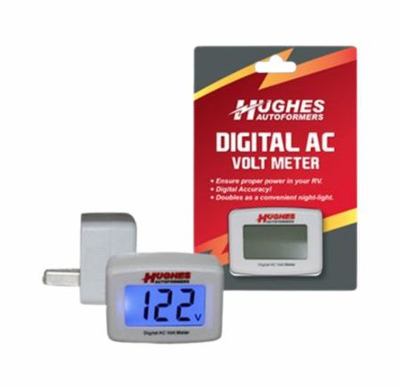 Hughes Digital AC Volt Meter - PleasureLand RV Wholesale