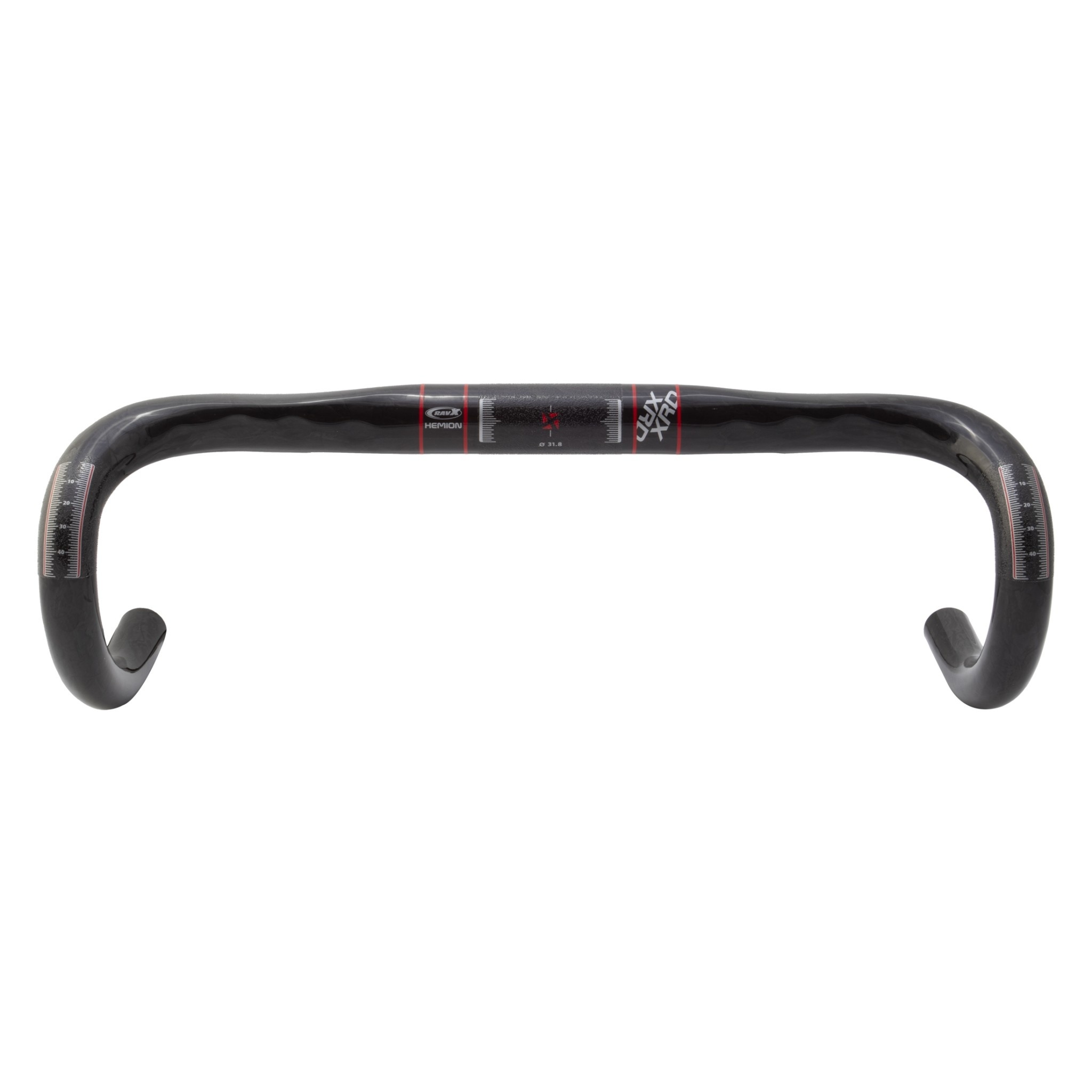 HBAR RAVX XRD HEMION 400mm width 31.8mm BLACK carbon - Velo IBIKE Montréal