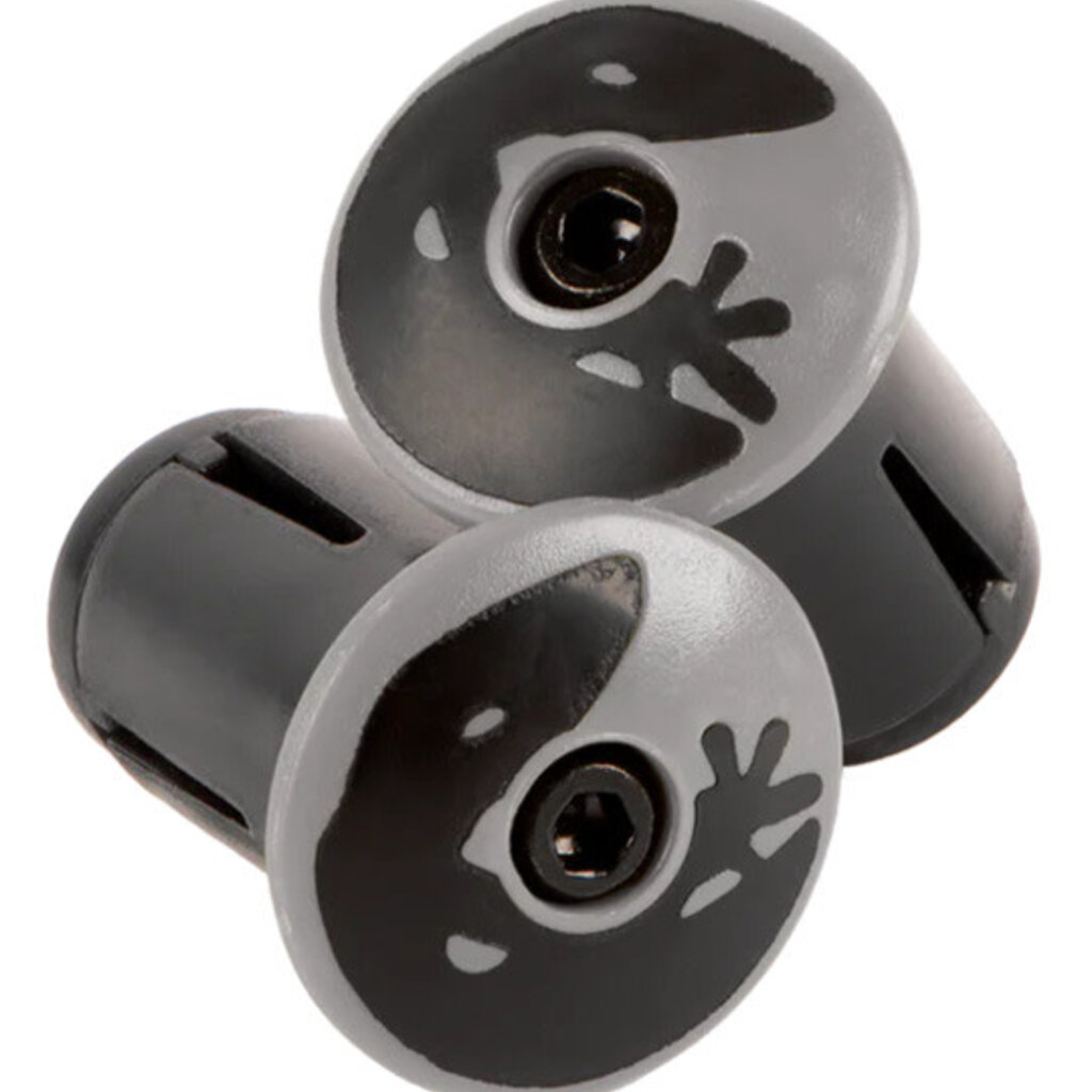 Lizard Skins, Embouts de guidon de route, paire, gris - Vélo IBIKE Montréal