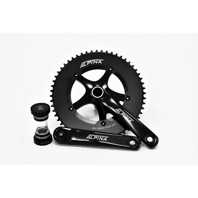 Alpina Track Chainset & Bottom Bracket - Velo IBIKE Montréal