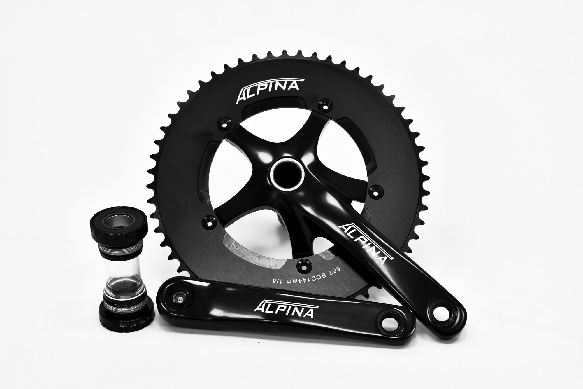 Alpina Track Chainset & Bottom Bracket - Velo IBIKE Montréal