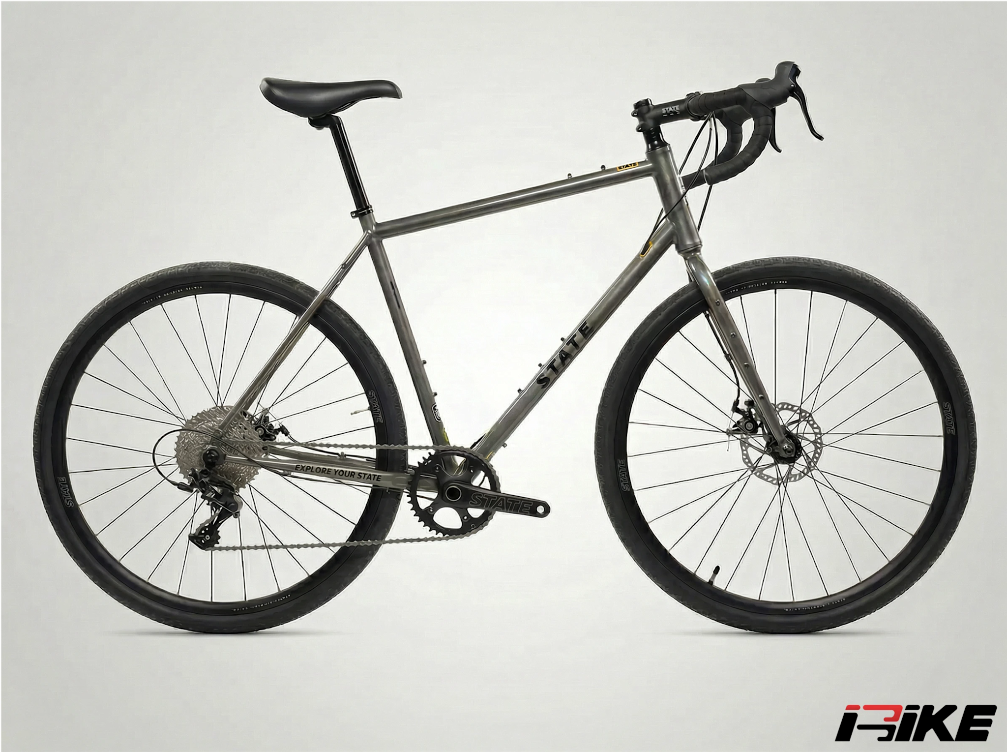 IBIKE build: 4130 raw steel All Road - Velo IBIKE Montréal