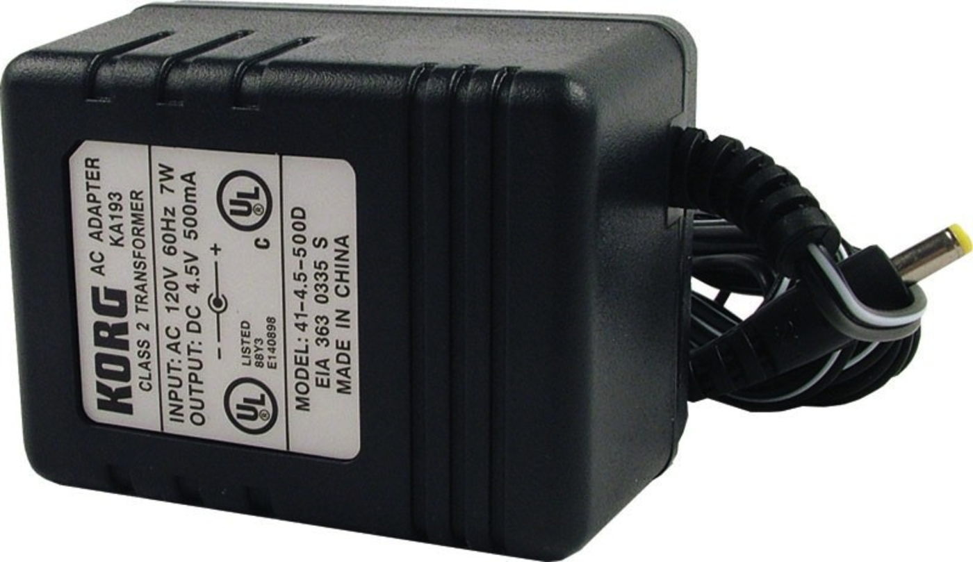 Korg Monotribe, miniKP2, K2 AC Adapter (KA-193) - Control Voltage