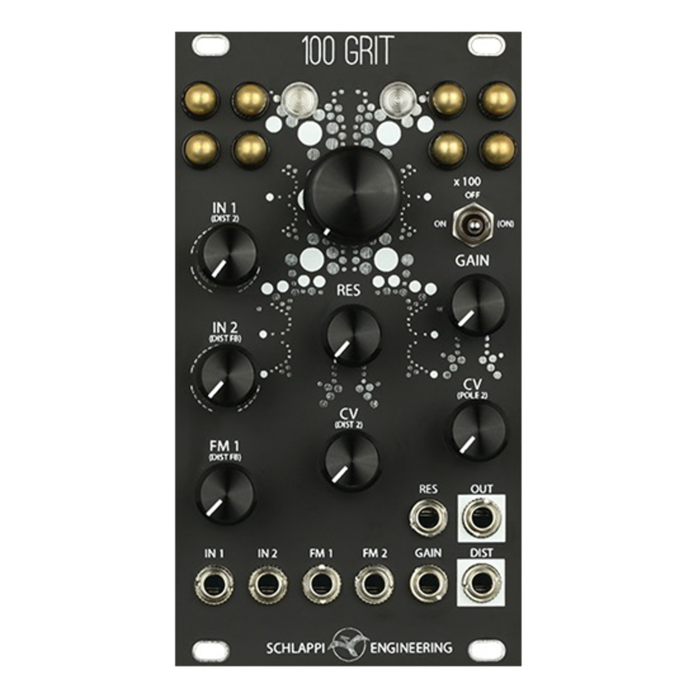 Schlappi Engineering 100 Grit, Black - Control Voltage