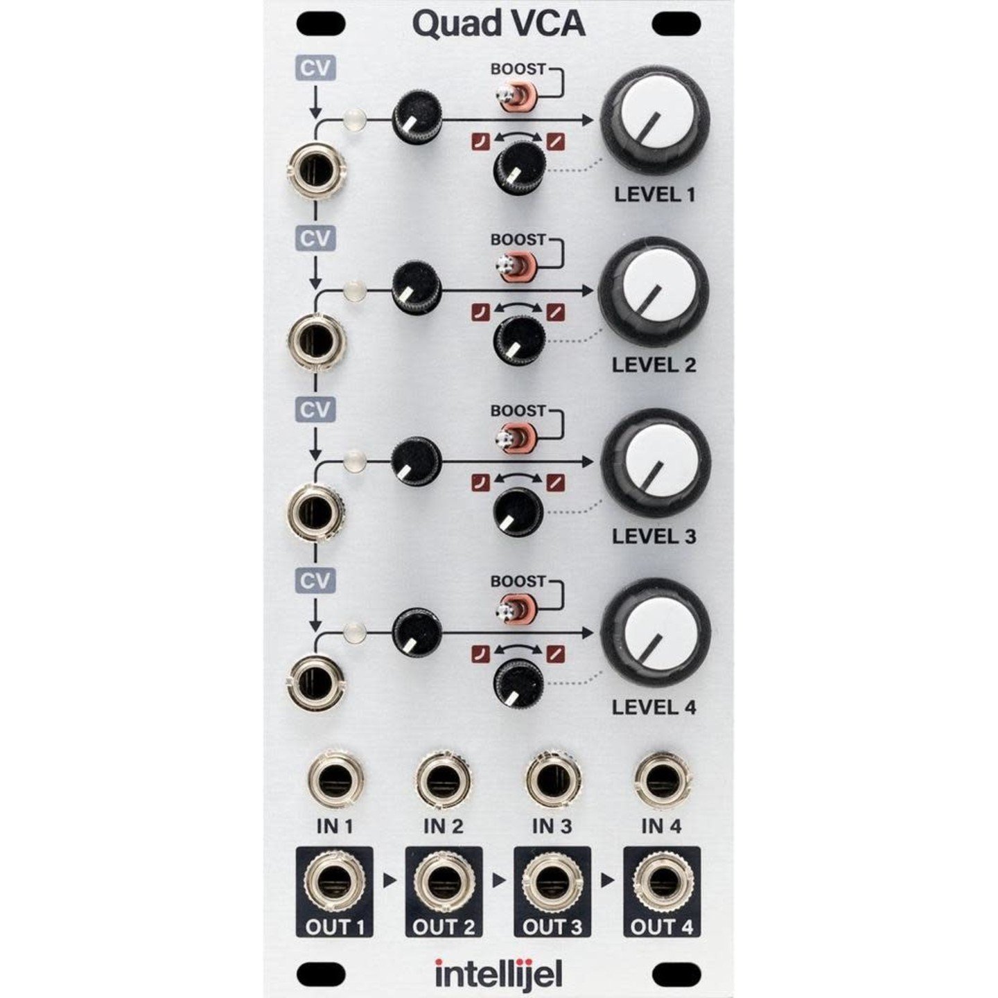 Intellijel Quad VCA - Control Voltage