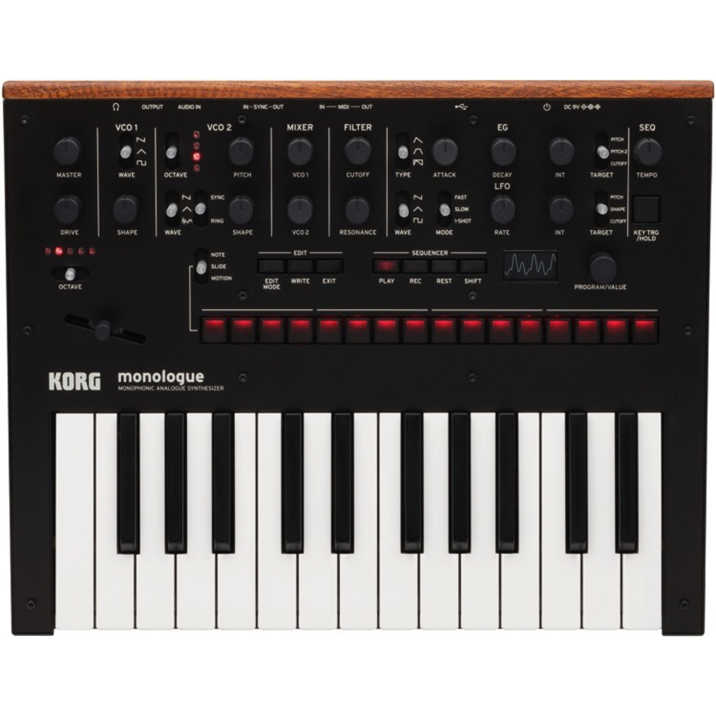 Korg Monologue, Black - Control Voltage