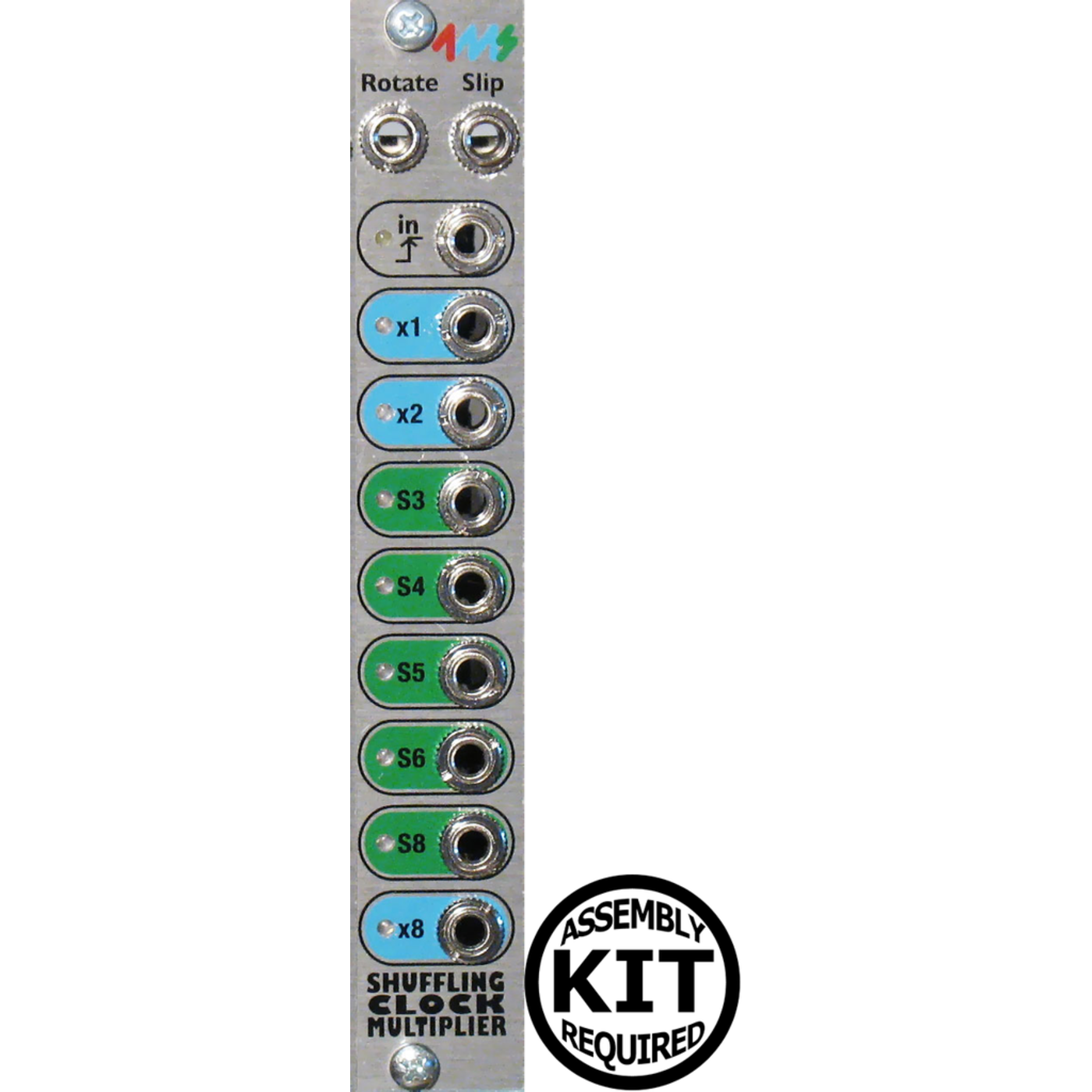 4ms SCM (Shuffling Clock Multiplier), Kit - Control Voltage