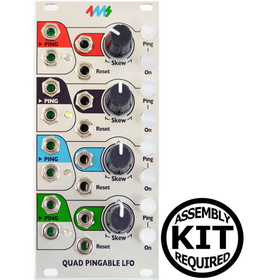 4ms QPLFO (Quad Pingable LFO), Kit - Control Voltage