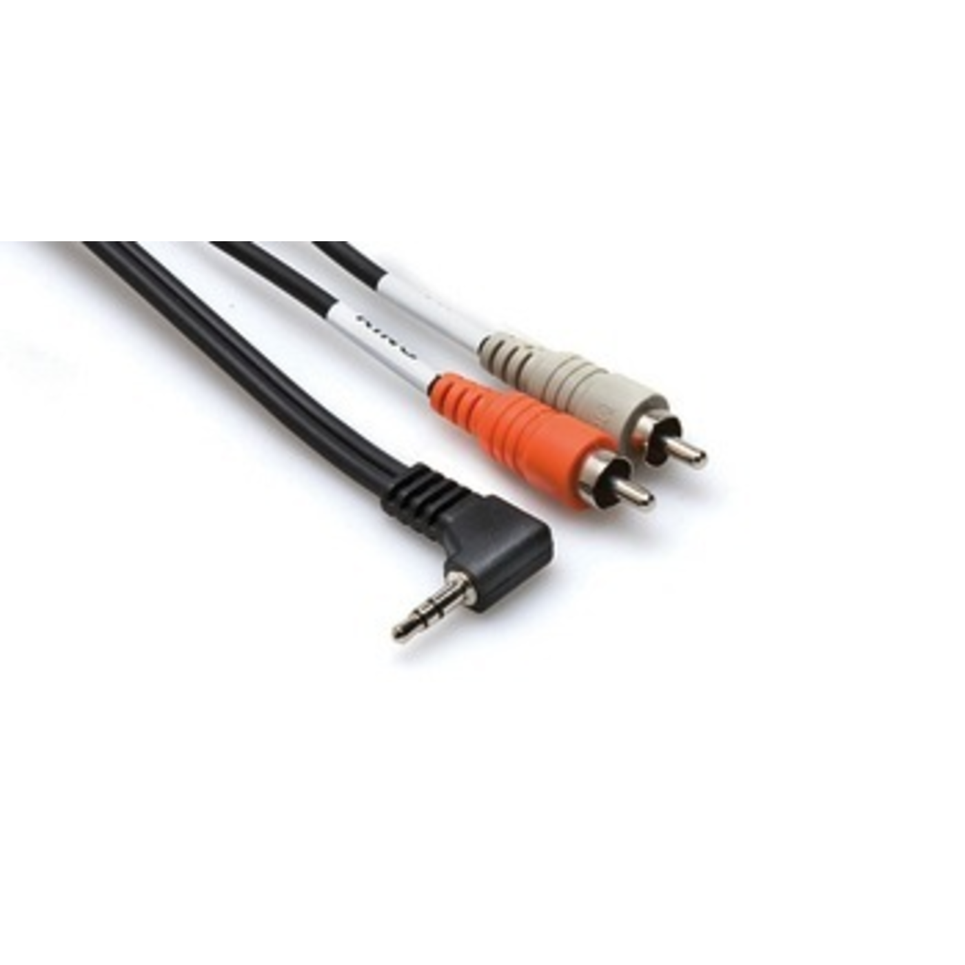 Hosa Cable, Right-Angle 3.5mm Stereo to RCA, 6ft - Control Voltage