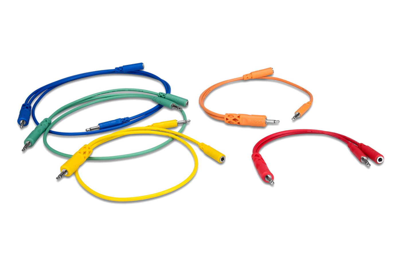 Hosa Hopscotch Cables (Various lengths), 5pk - Control Voltage