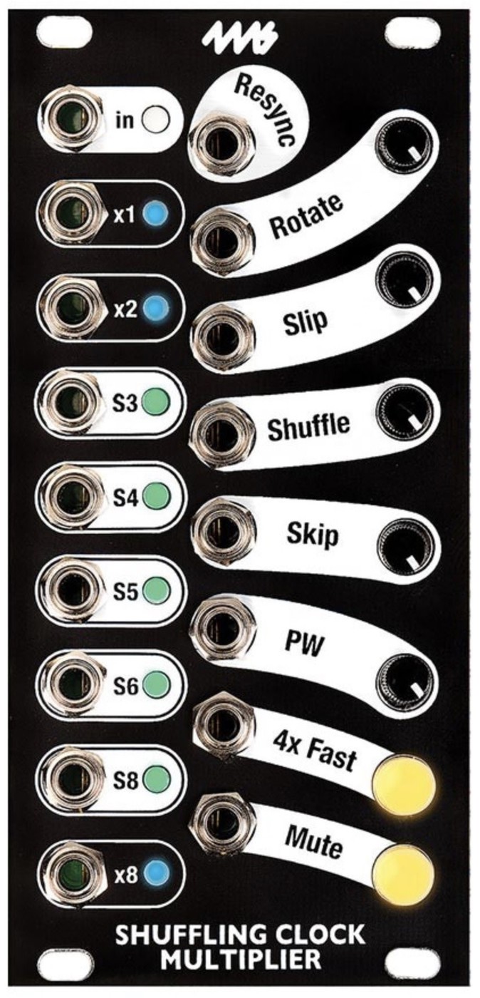 4ms SCM+ (Shuffling Clock Multiplier Plus) - Control Voltage
