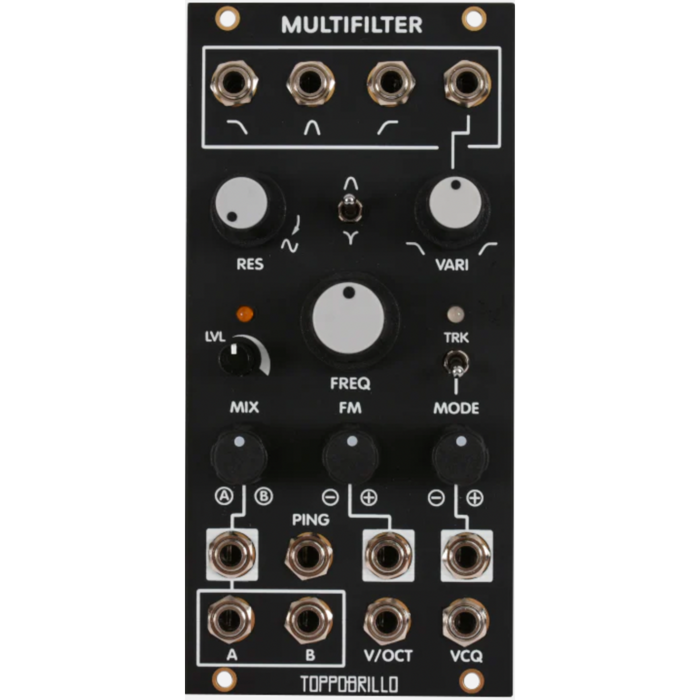 Toppobrillo Multifilter 2, Black - Control Voltage
