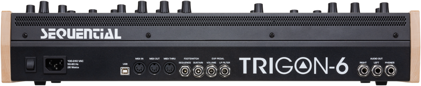 Sequential Trigon-6 Desktop - Control Voltage