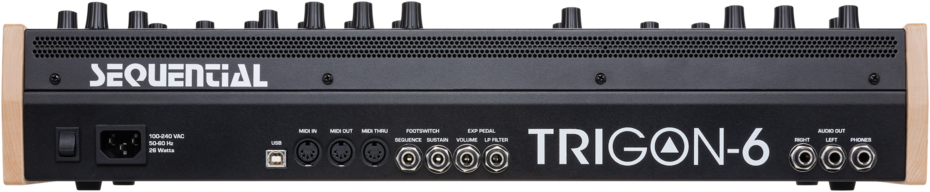 Sequential Trigon-6 Desktop - Control Voltage