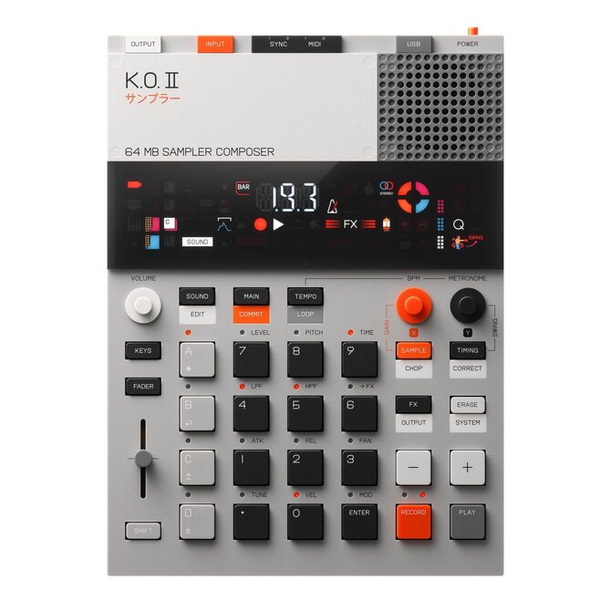 Teenage Engineering EP-133 K.O. II - Powerful Sampler and Sequencer ...