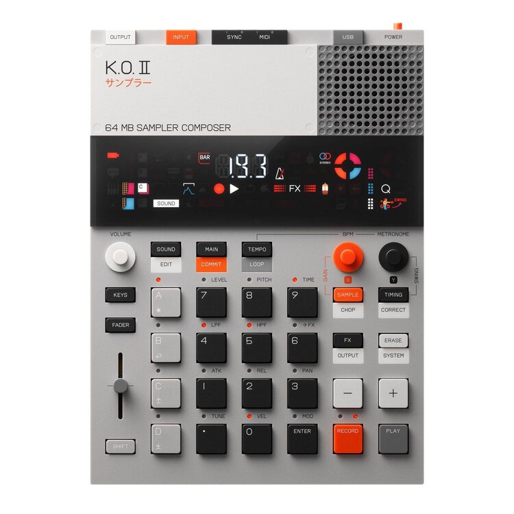 Teenage Engineering EP-133 K.O. II - Powerful Sampler and Sequencer ...