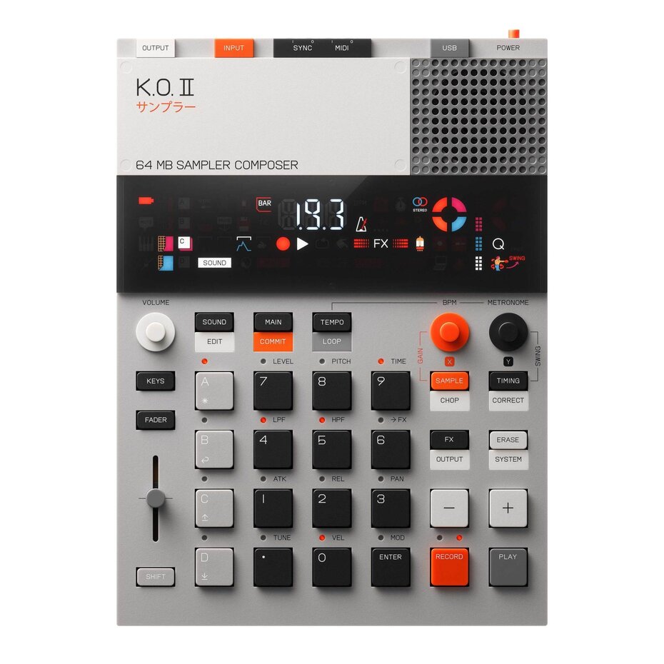 Teenage Engineering EP-133 K.O. II - Powerful Sampler and Sequencer ...