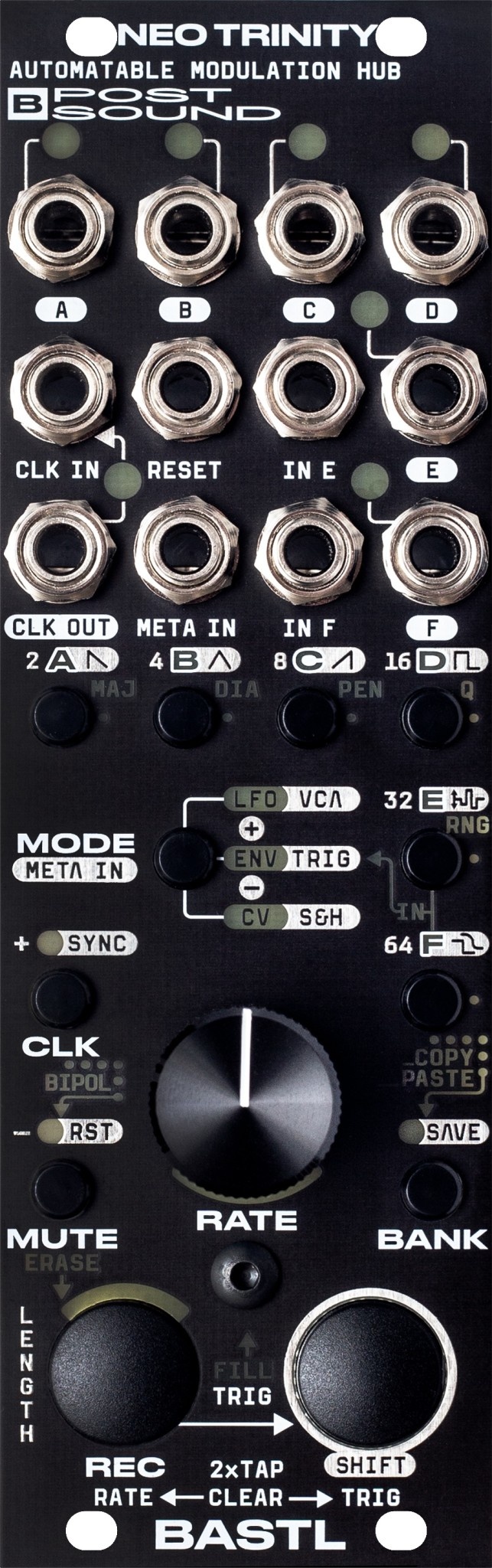 Bastl Instruments Neo Trinity - Control Voltage